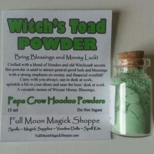 Witch's Toad Powder – Full Moon