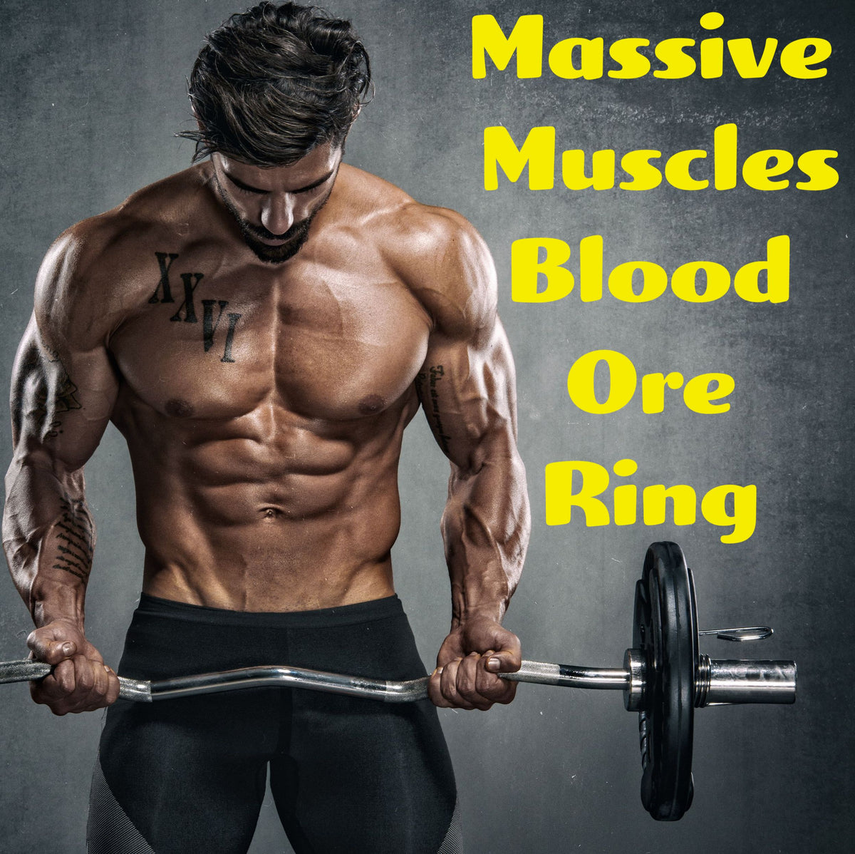 Massive Muscles Voodoo Spell Blood Ore Ring – Full Moon